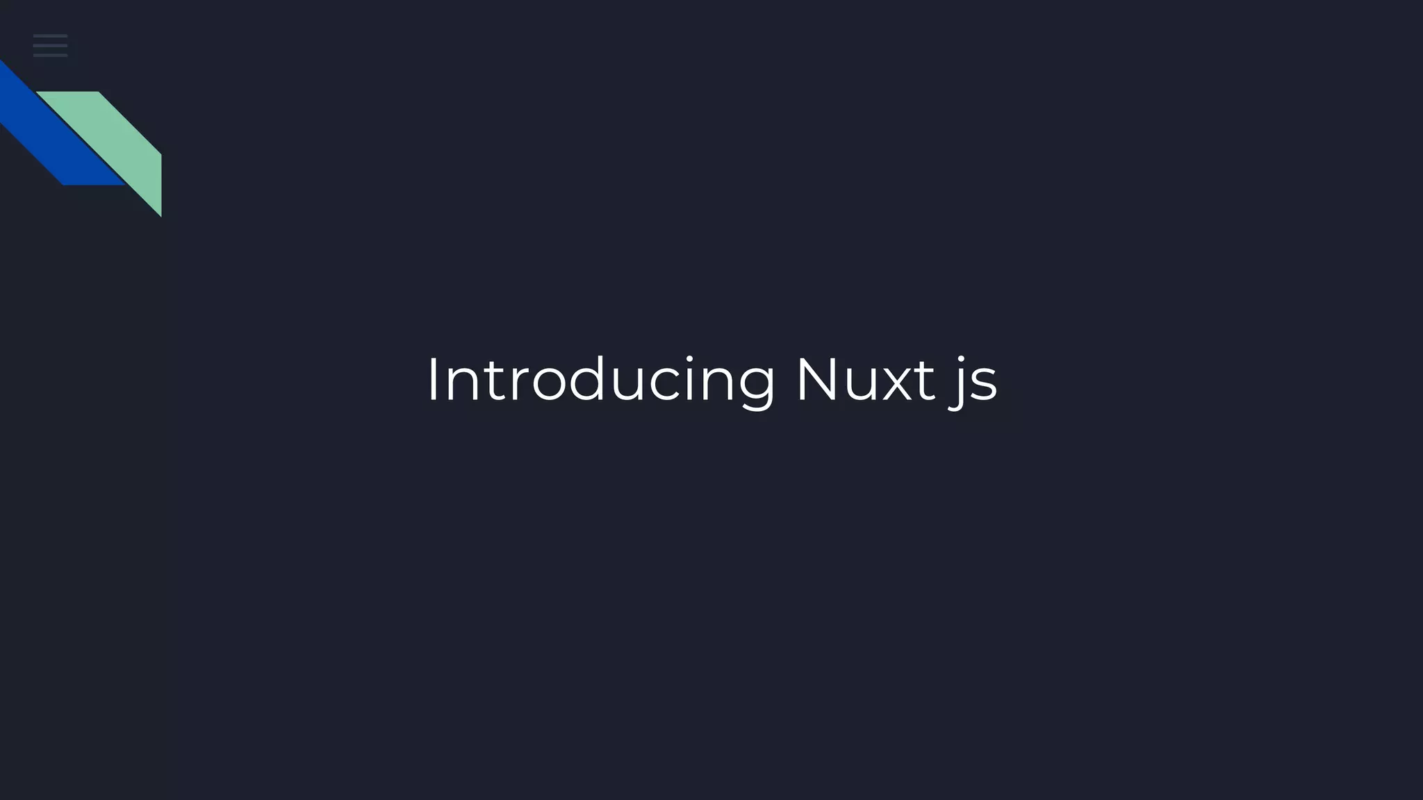 An Overview on Nuxt.js