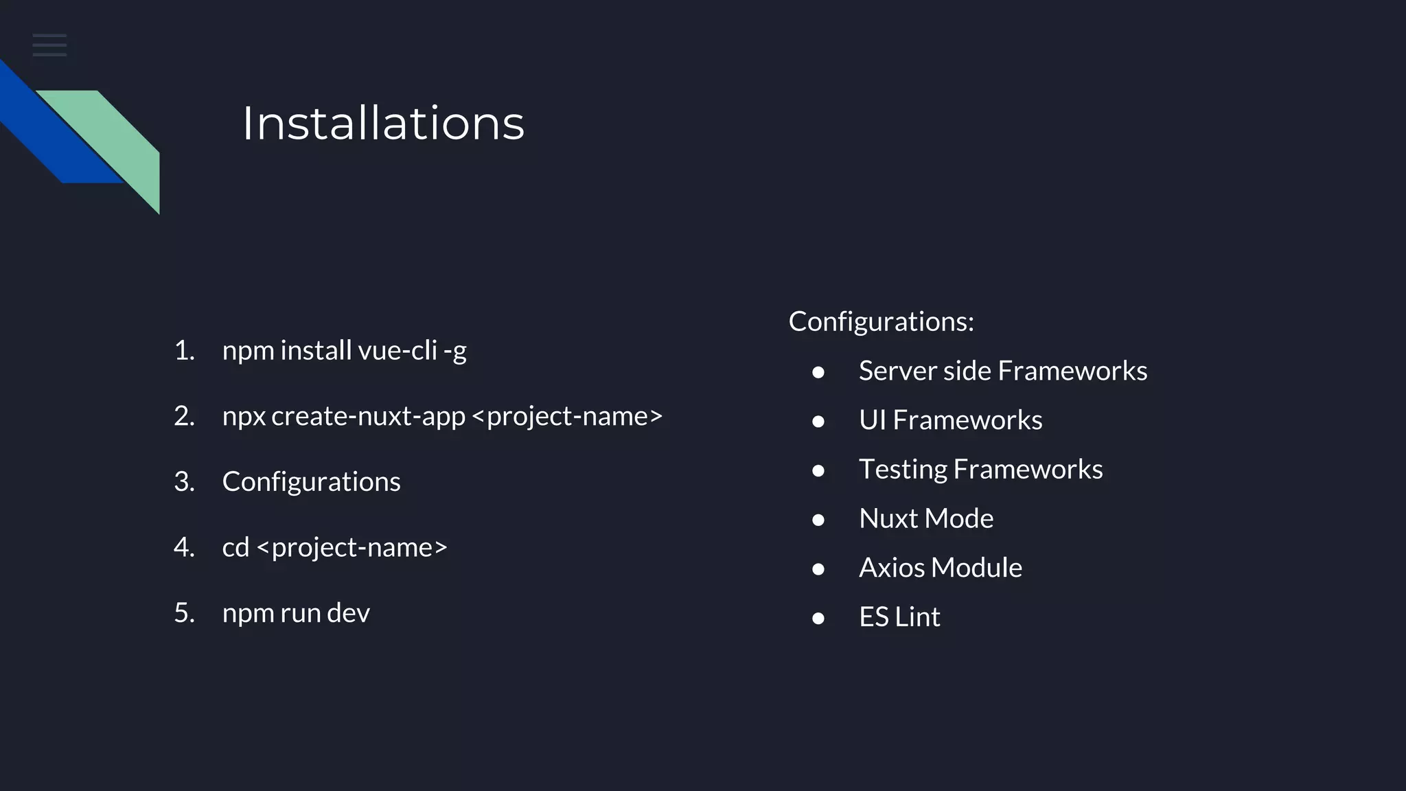 An Overview on Nuxt.js