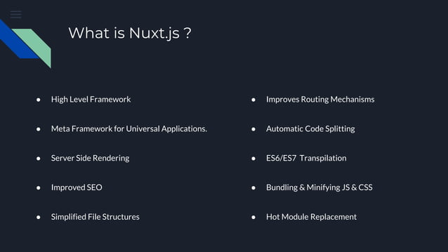 An Overview on Nuxt.js