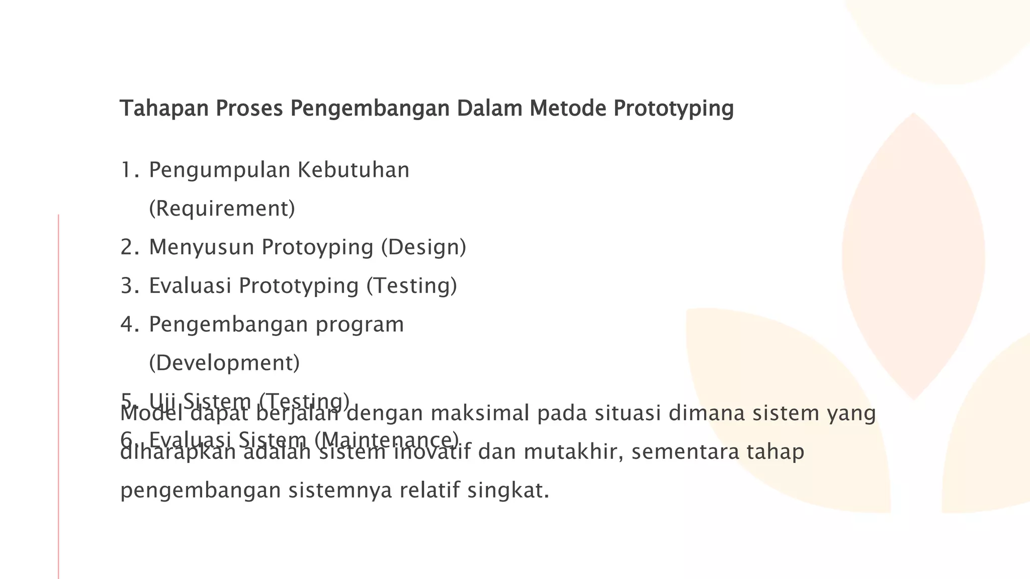 Prototyping and Spiral Method | PPTX
