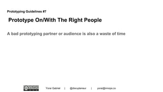 Prototyping strategies - Handout | PPT