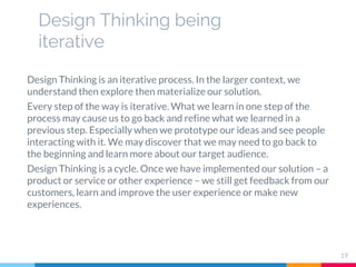 Design Thinking : Prototyping & Testing | PPTX