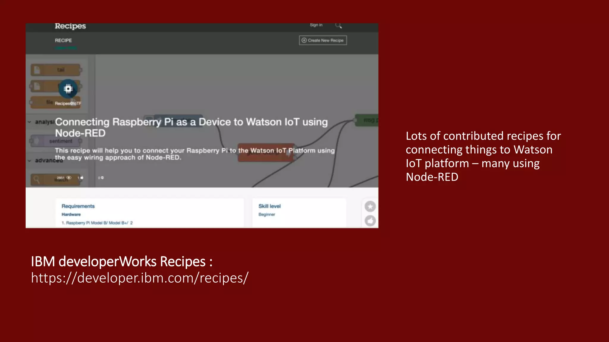 Prototyping the internet of things with Node-RED | PPT