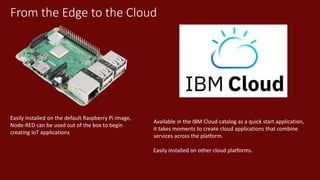 Prototyping the internet of things with Node-RED | PPT