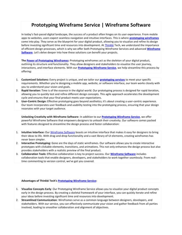 Prototyping Wireframe Service Wireframe Software.pdf