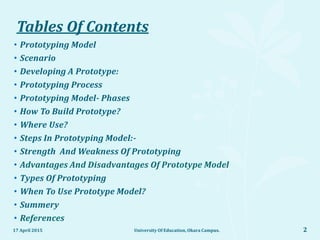 Protoytyping Model | PPT