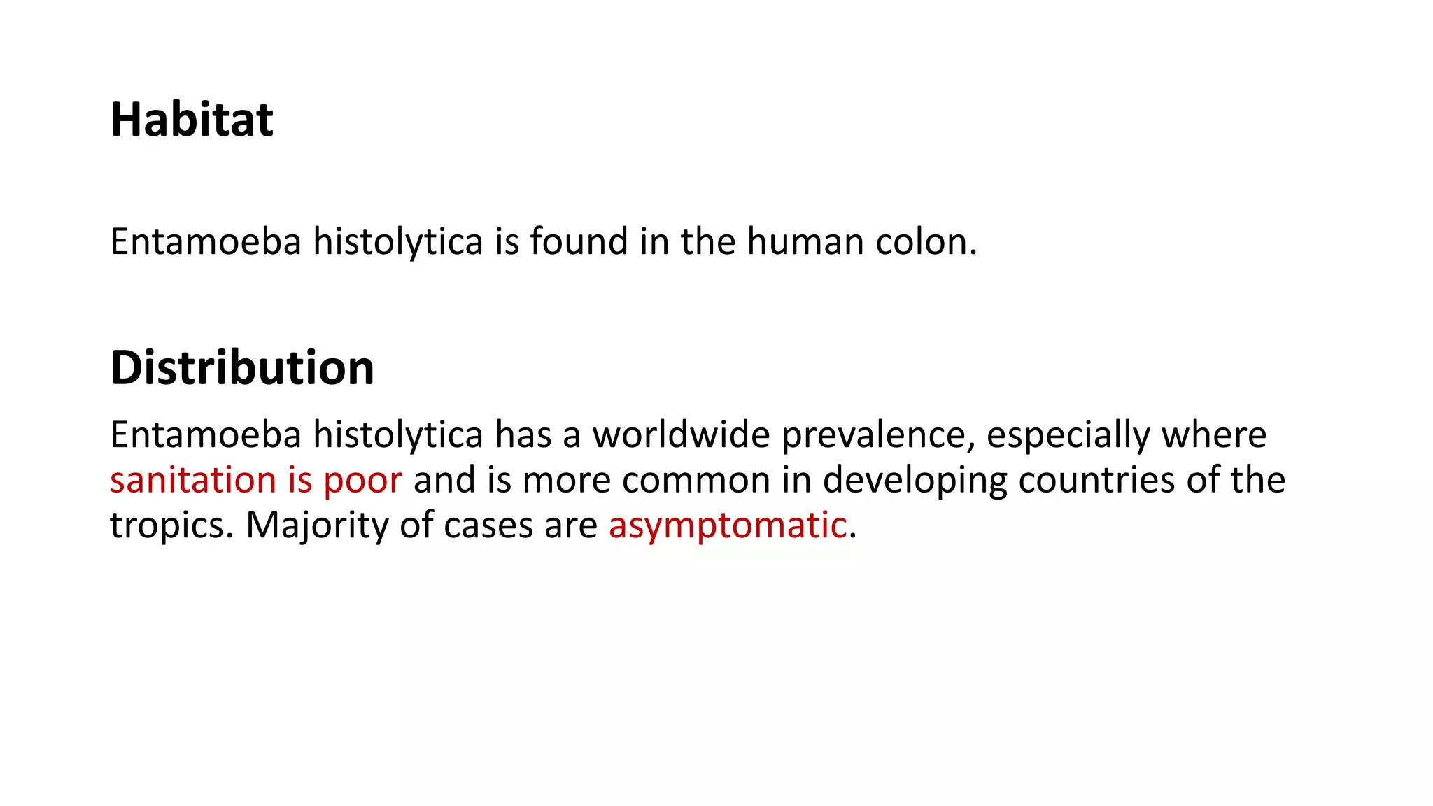 Protozoa and Entamoeba histolytica | PPTX