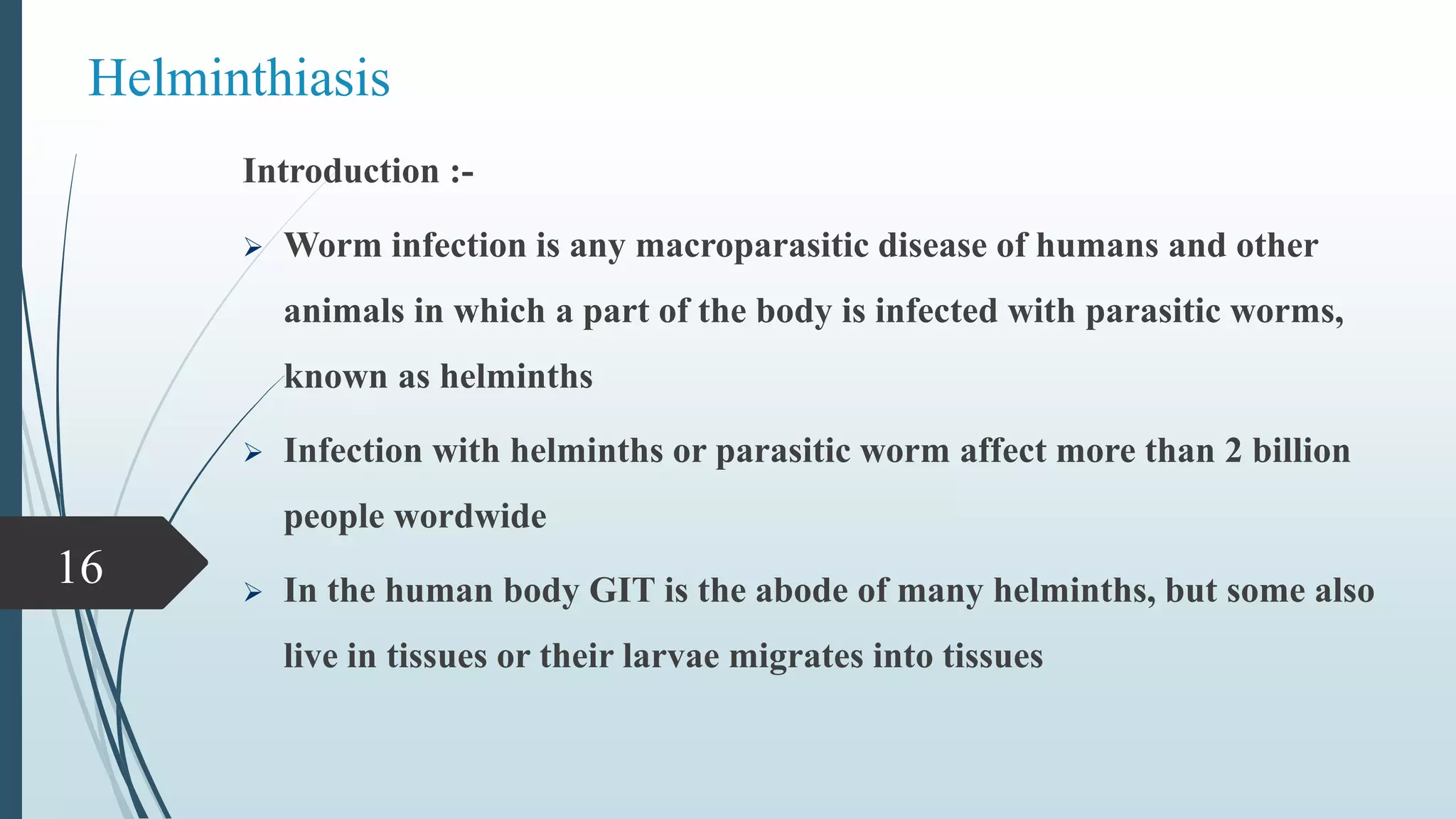 Protozoal diseases and helminthiasis | PPTX
