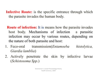 Medical Parasitology introduction | PDF