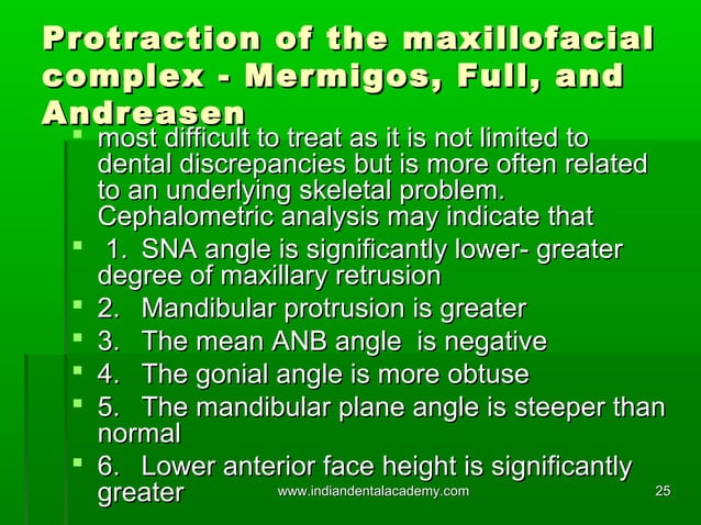 Protraction face mask /certified fixed orthodontic courses by Indian ...