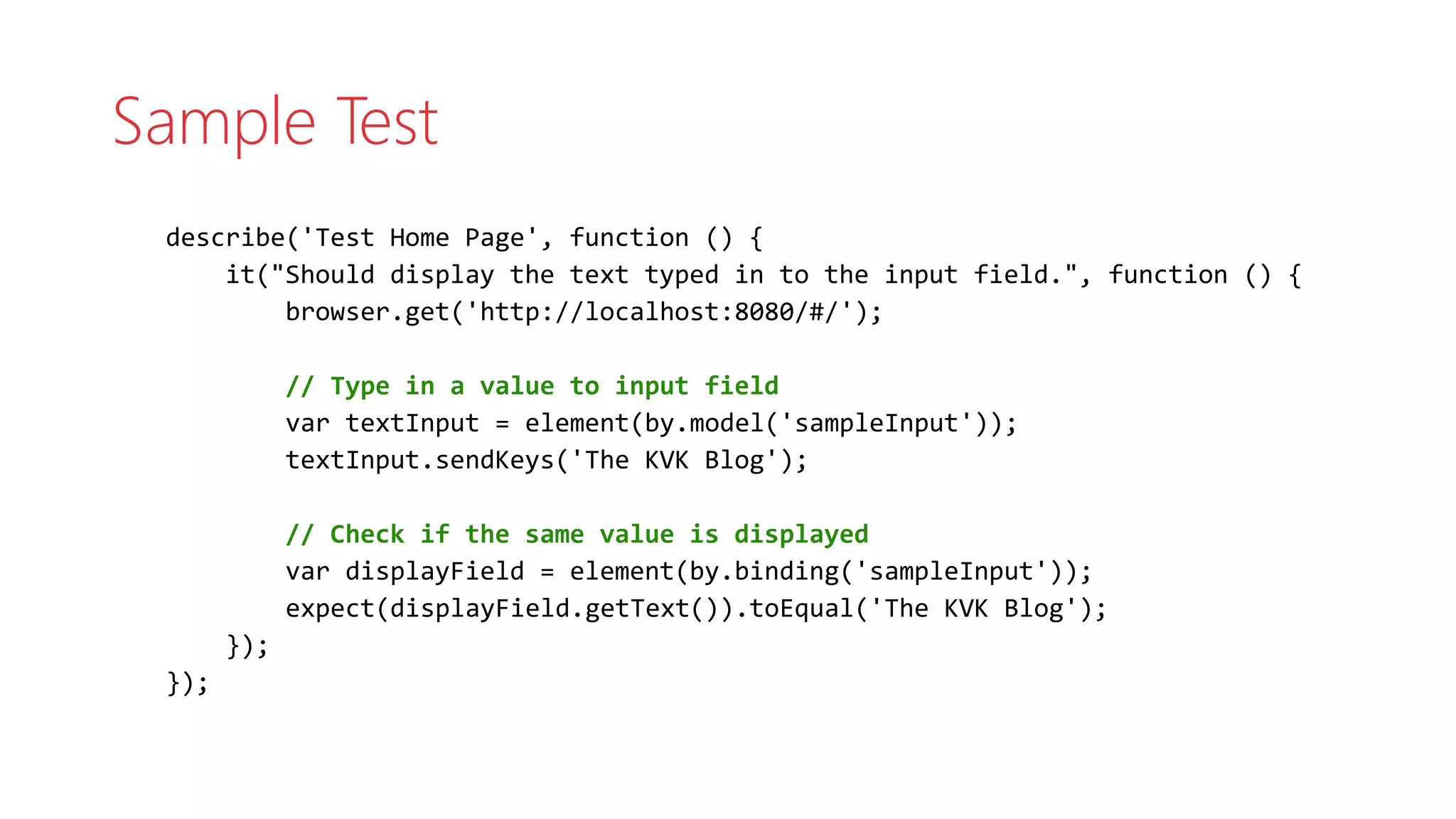 Better End To End Testing With Page Objects Model Using Protractor Ppt 7574