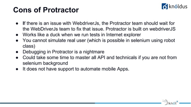 Protractor End To End Testing For Angularjs Ppt 8845