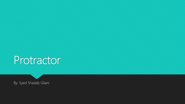 Protractor framework architecture with example | PPTX