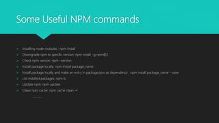 Protractor framework architecture with example | PPT