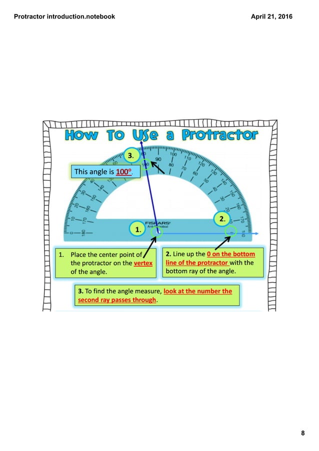 Protractor introduction | PDF | Physics | Science