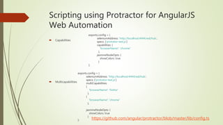 Protractor overview | PPT