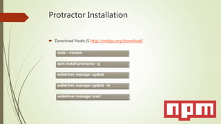 Protractor overview | PPT