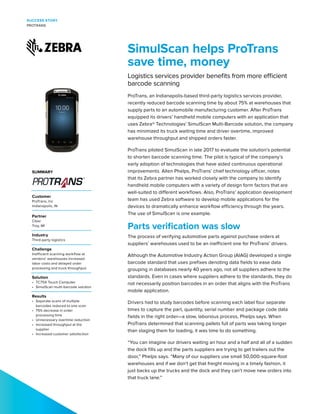 ProTrans Case Study | PDF