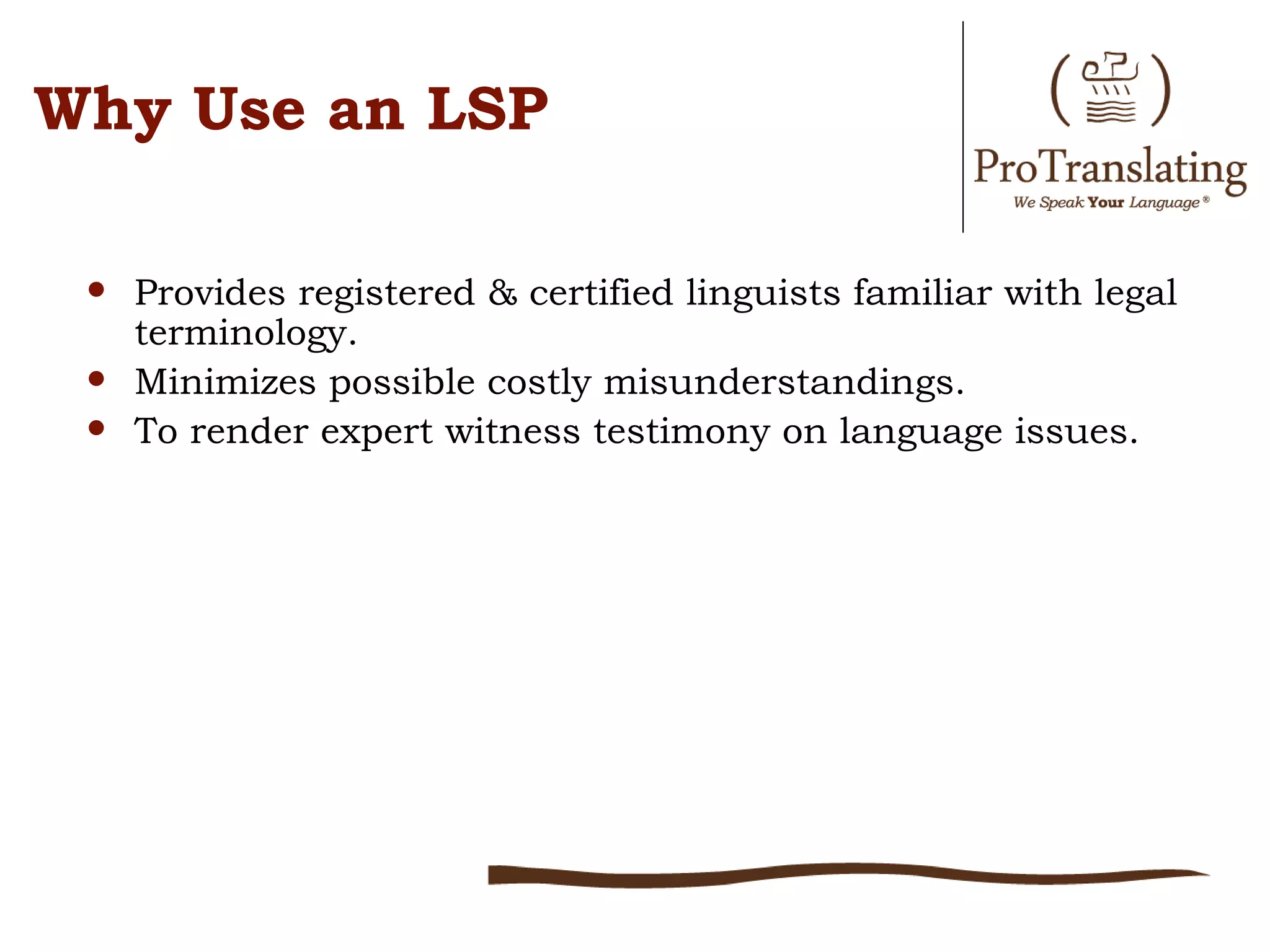 Pro Translating Educational Presentation | PPT