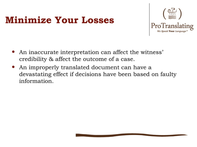 Pro Translating Educational Presentation | PPT