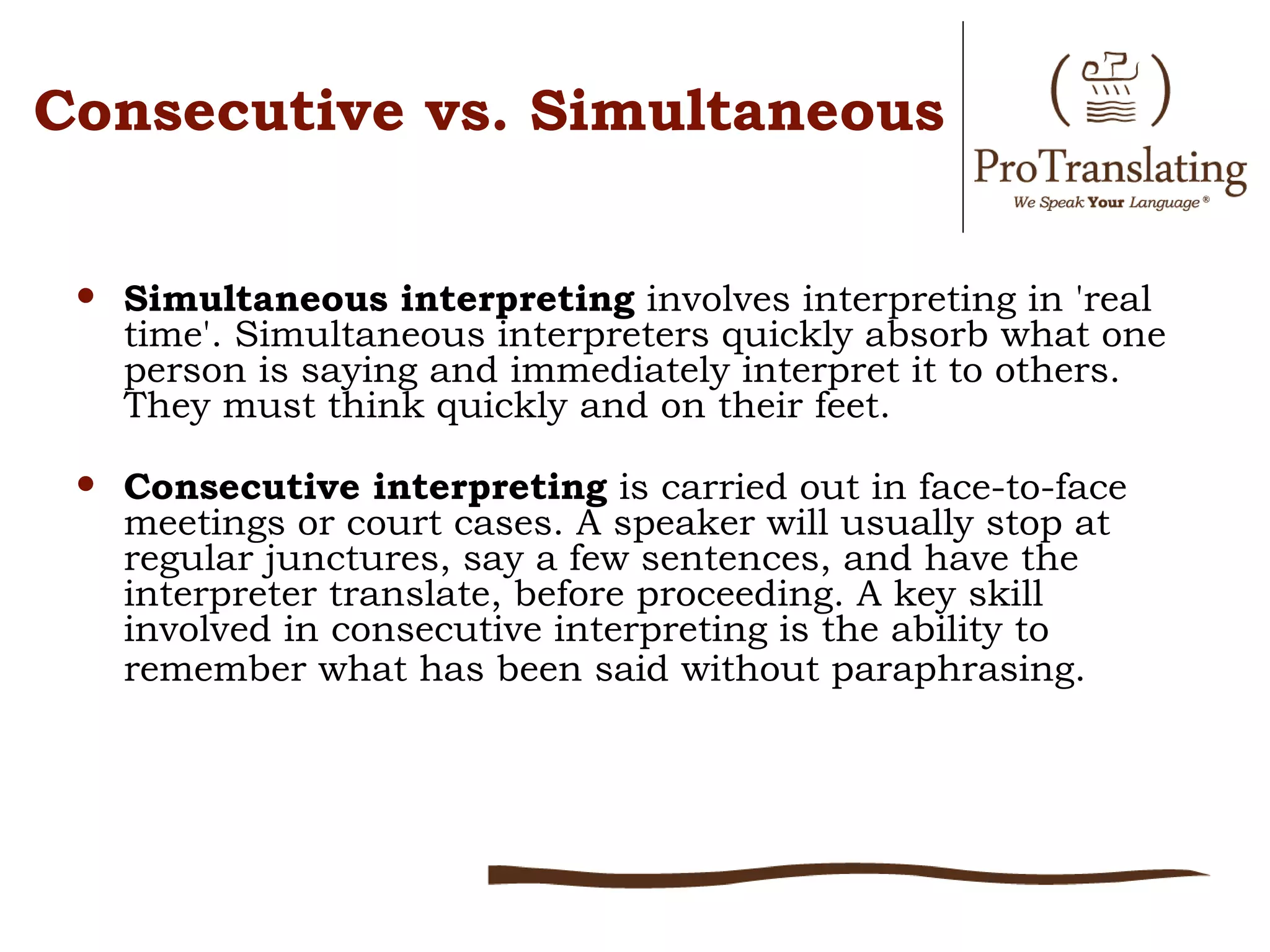 Pro Translating Presentation | PPT