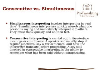 Pro Translating Presentation | PPT