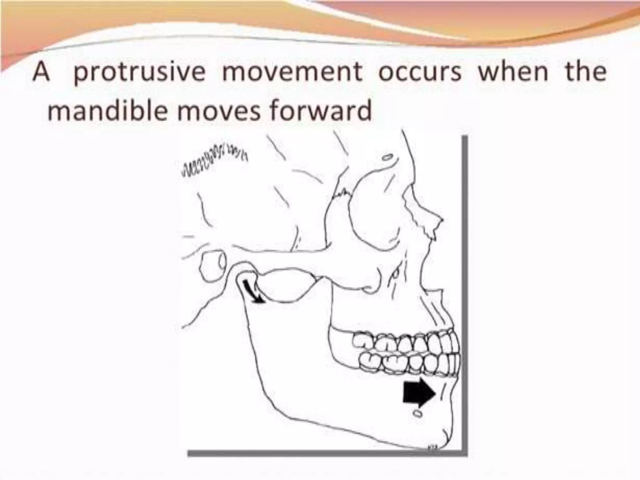 Protrusive mandibular movements | PPTX