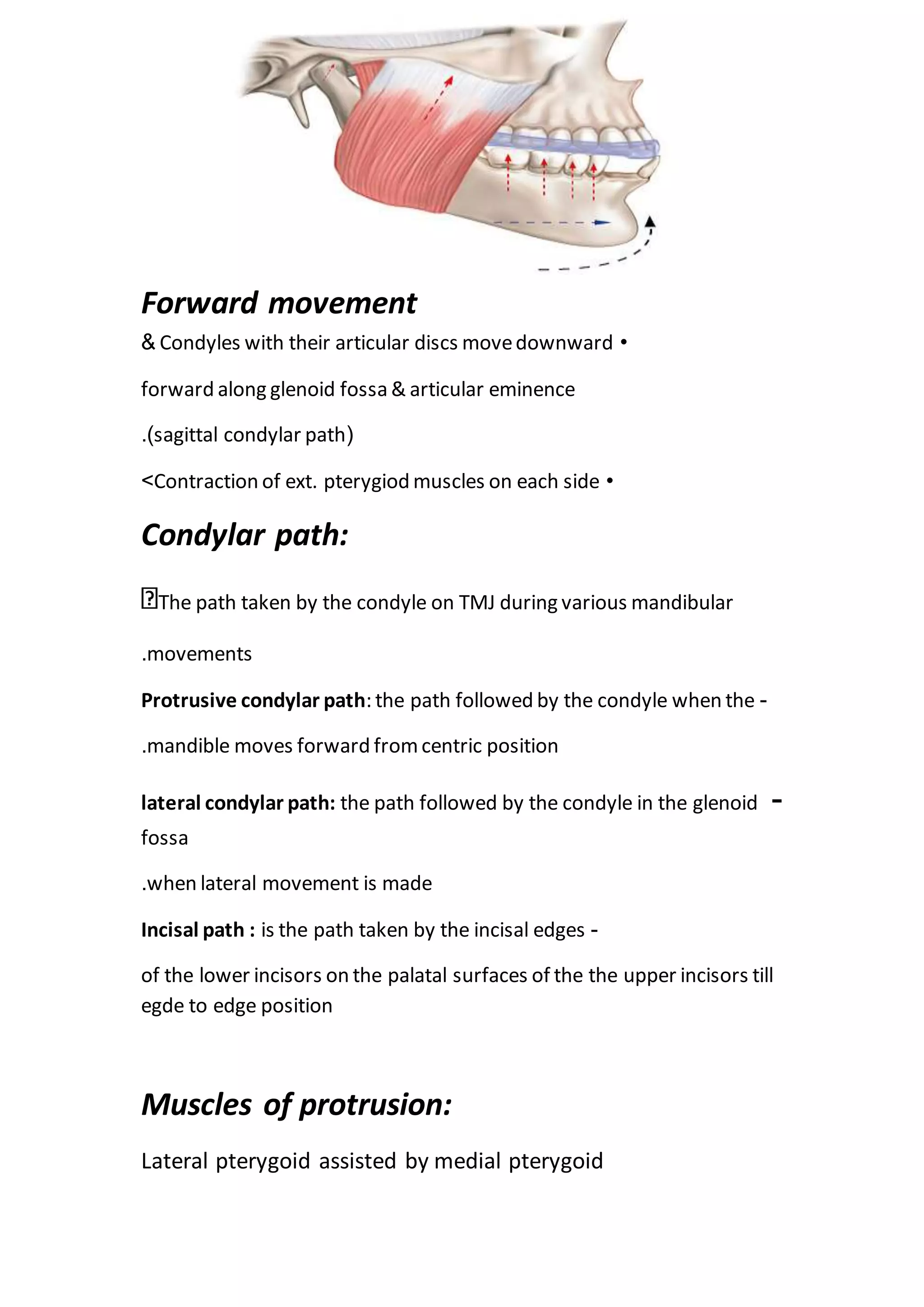 Protrusive occlusion | DOCX