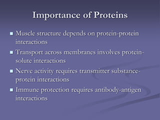 ProtStruct ppt (1).pdf amino acids ppt Proteins structure Primary ...