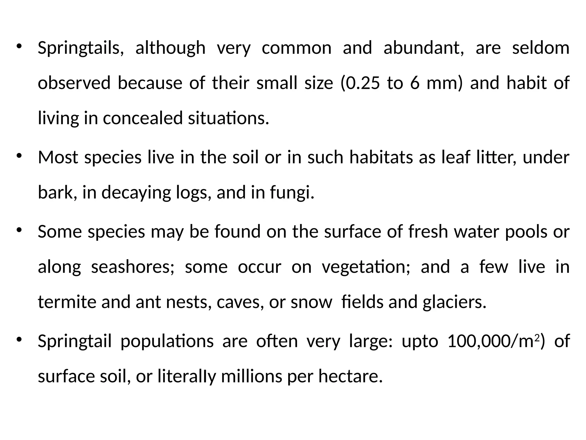Protura insects biology and their habitat | PPT