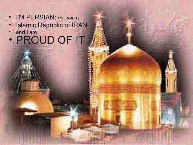 Proud to be PERSIAN | PPT