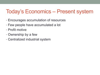 Prout economics that make sense | PPTX