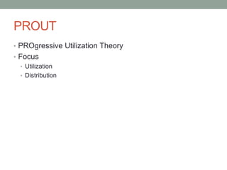Prout economics that make sense | PPTX