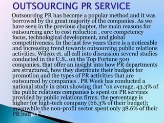 Pr outsourcing | PPTX