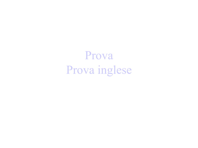 Prova | PPT