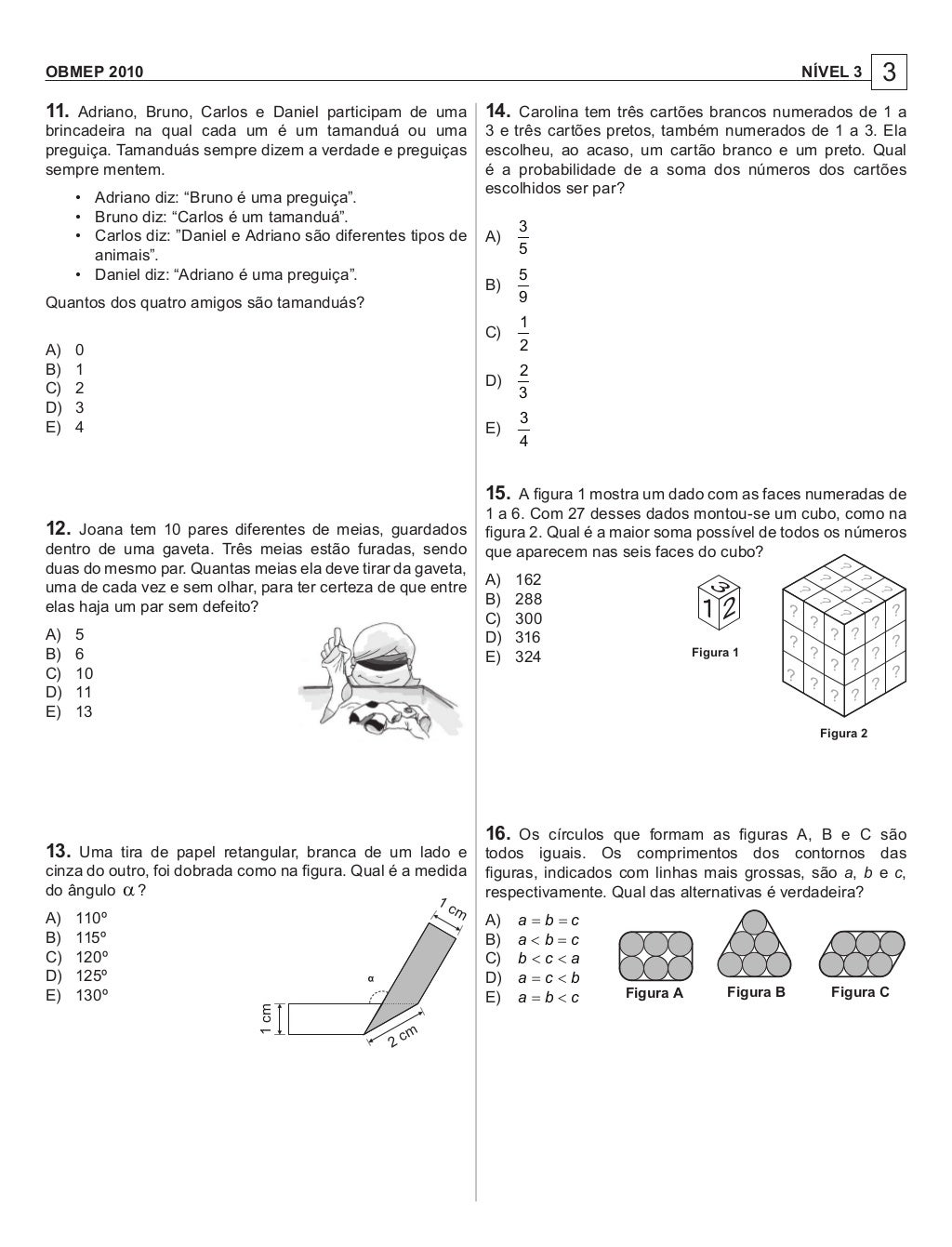Simulado Obmep 4 E 5 Ano - RETOEDU