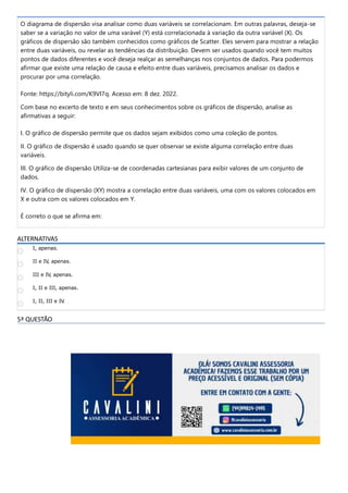 PROVA - ESTUDO CONTEMPORÂNEO E TRANSVERSAL LEITURA DE IMAGENS, GRÁFICOS ...