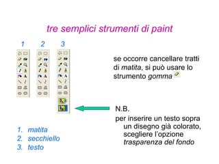 esercizio con paint | PPT