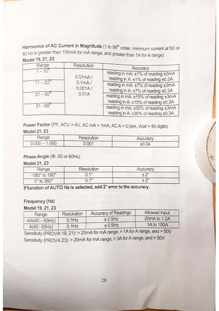 Prova 23 user manual | PDF