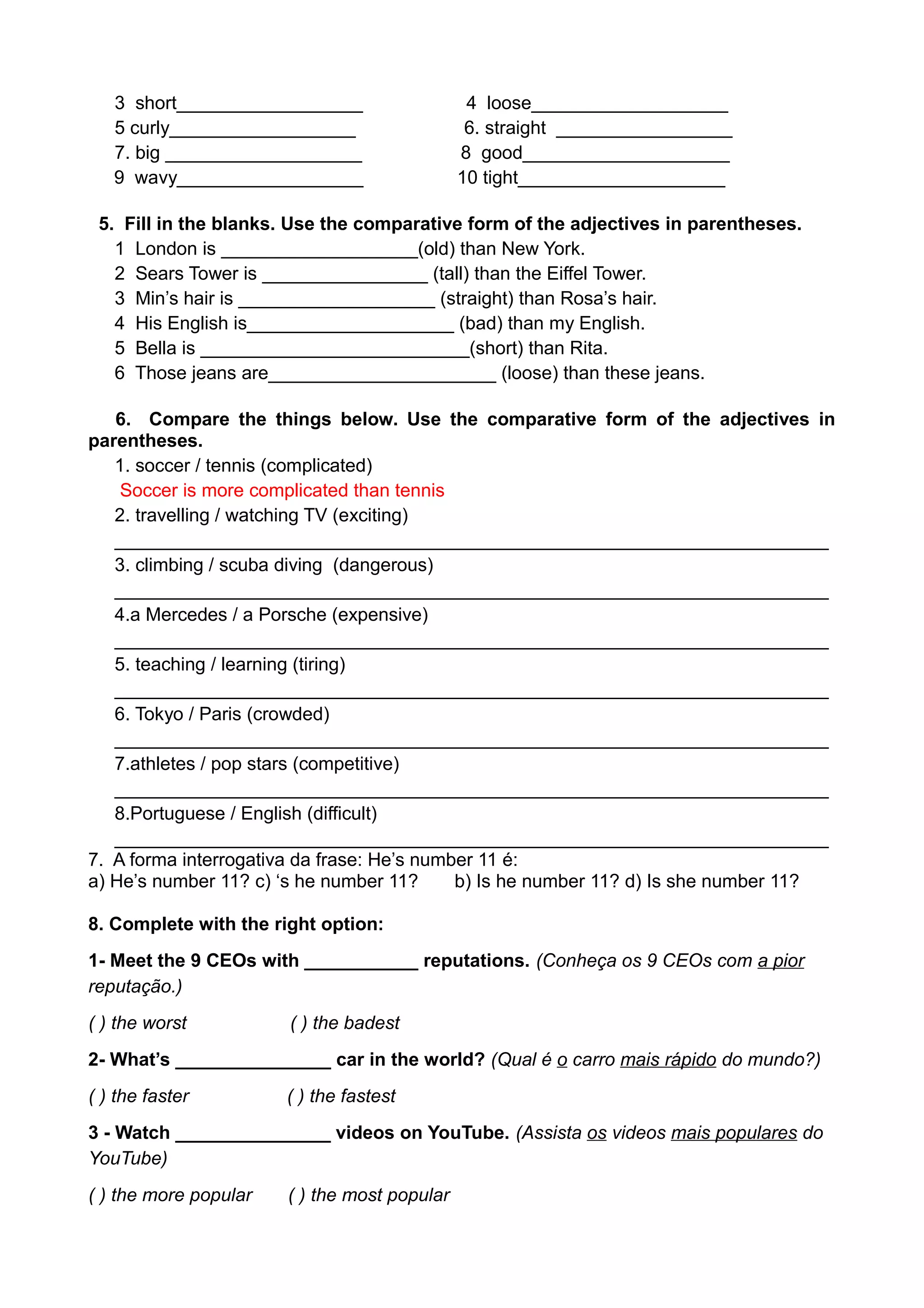 Prova 8 º ano 3 b | ODT