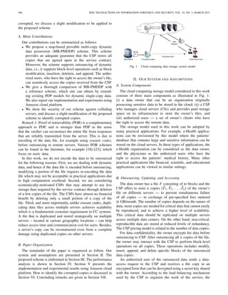 Provable Multicopy Dynamic Data Possession in Cloud Computing Systems | PDF