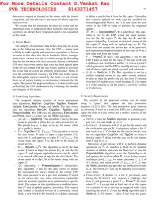 Provable multicopy dynamic data possession in cloud computing systems | PDF