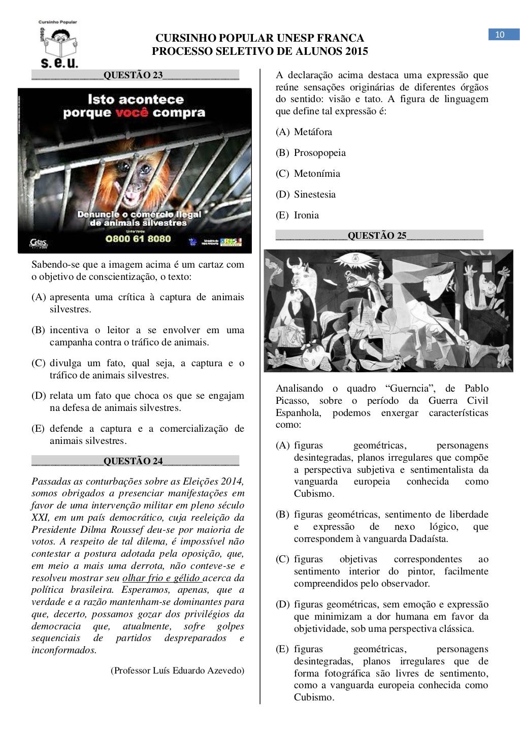 Provas De Conhecimentos Gerais - FDPLEARN