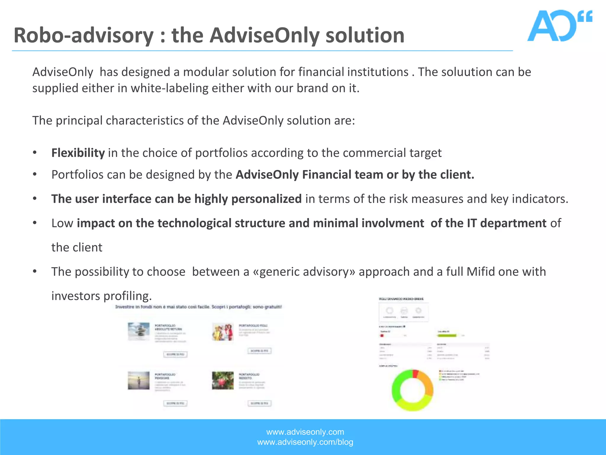 Robo-advisory as a Service [Teaser] | PPTX