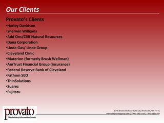 Provato Services Overview | PPT