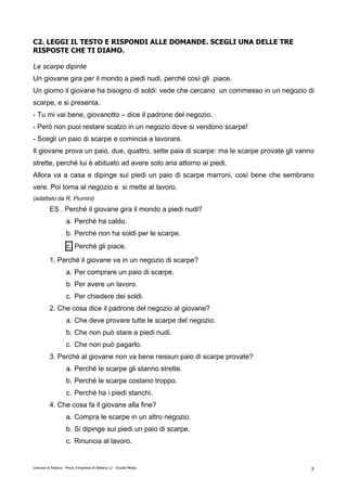 Prove d'ingresso | PDF