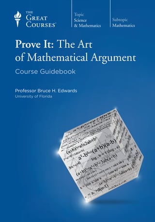 Prove it the art of mathematical argument | PDF