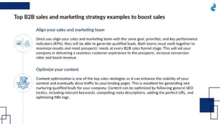 Proven B2B Sales Strategy Examples to Capture Leads.pptx