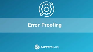 Proven Methods to Abnormality Management and Error Proofing | PPTX