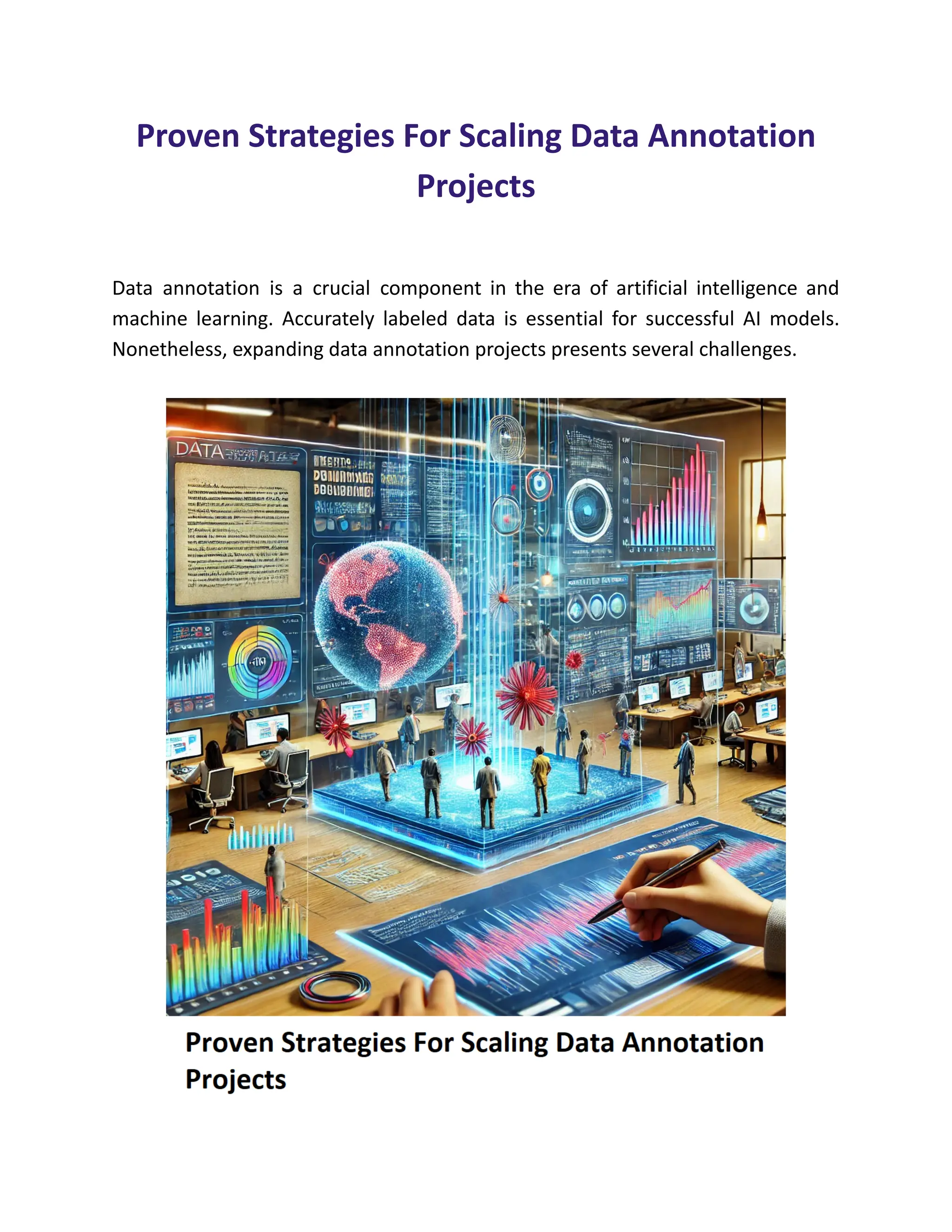 Proven Strategies For Scaling Data Annotation Projects Pdf